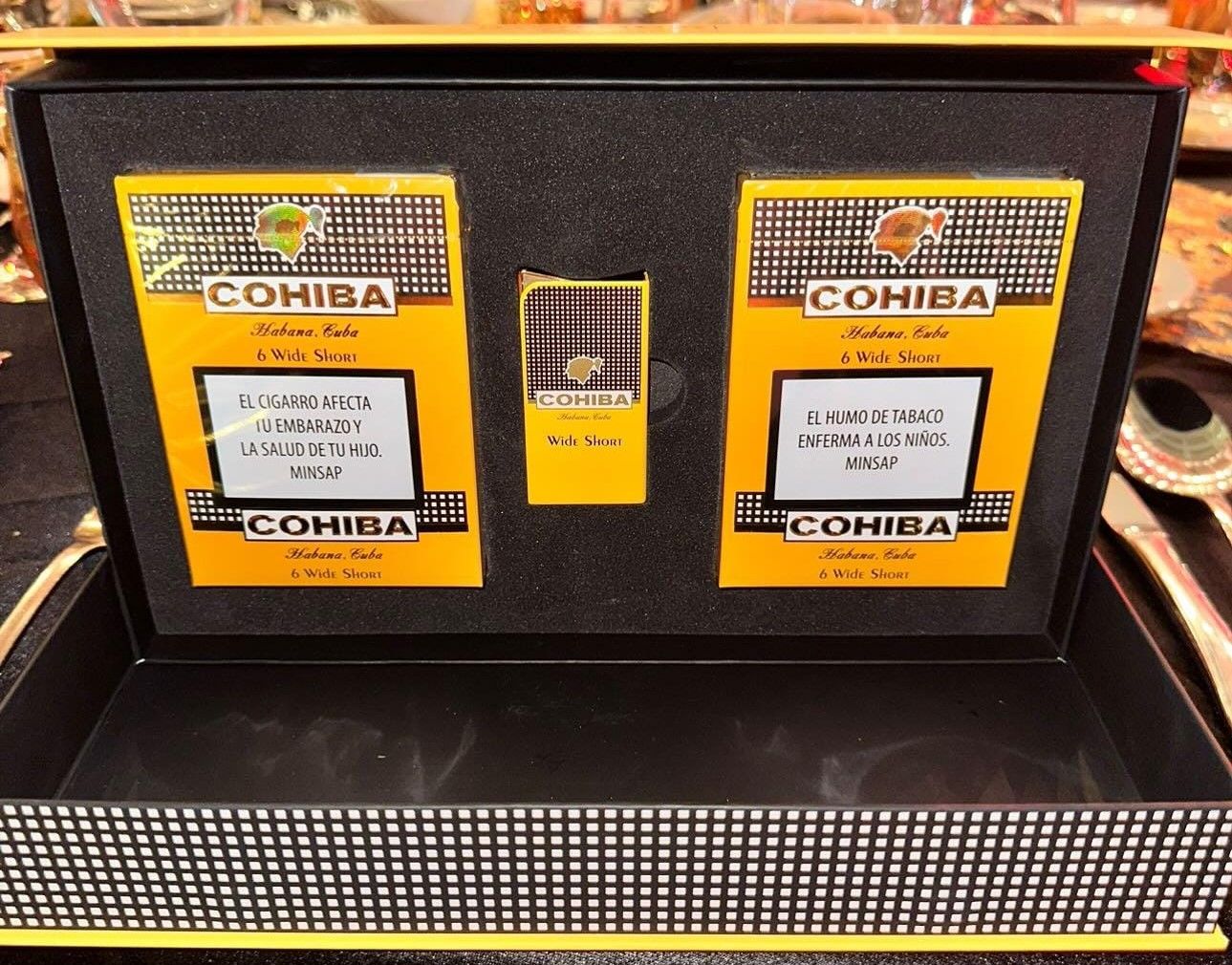 Cuban mini cigars presented the new Cohiba Wide Short at their gala night - Cuban mini cigars